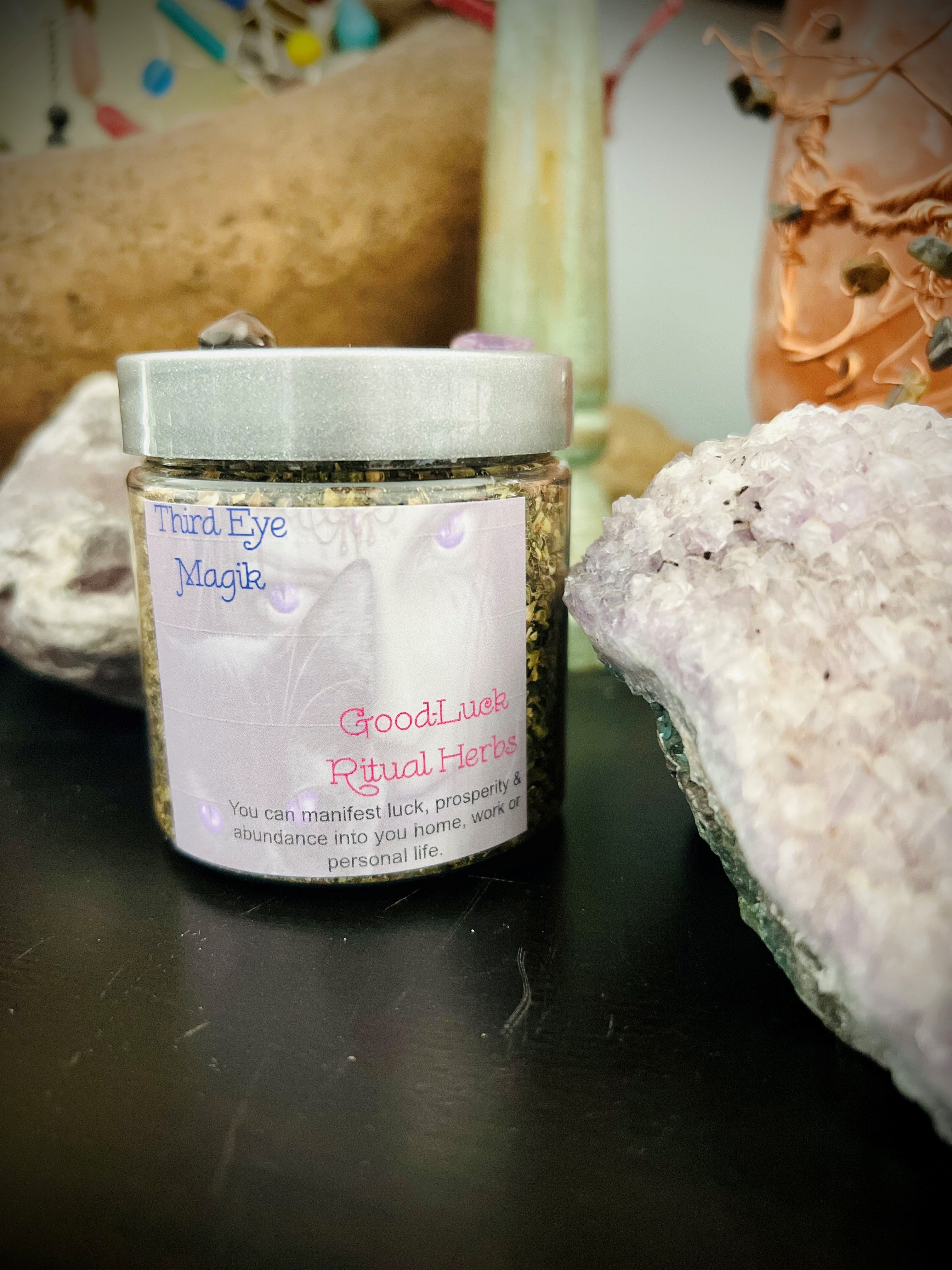 Third Eye Magik Good-Luck Ritual Herbs 16g – Elixirz By Emajean